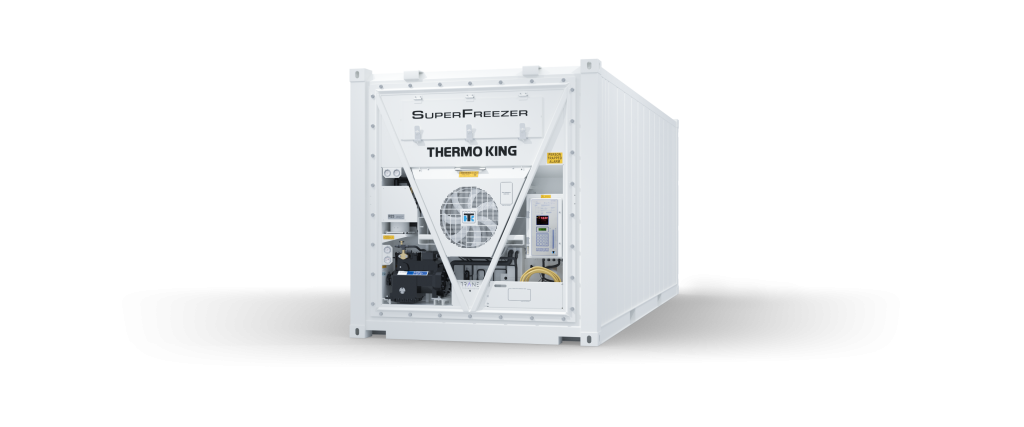 Container with SuperFreezer - Thermo King